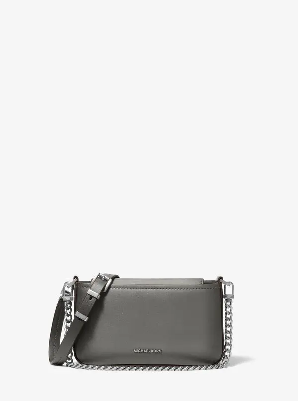 Michael Kors Bryant Small Convertible Crossbody Bag - Grey