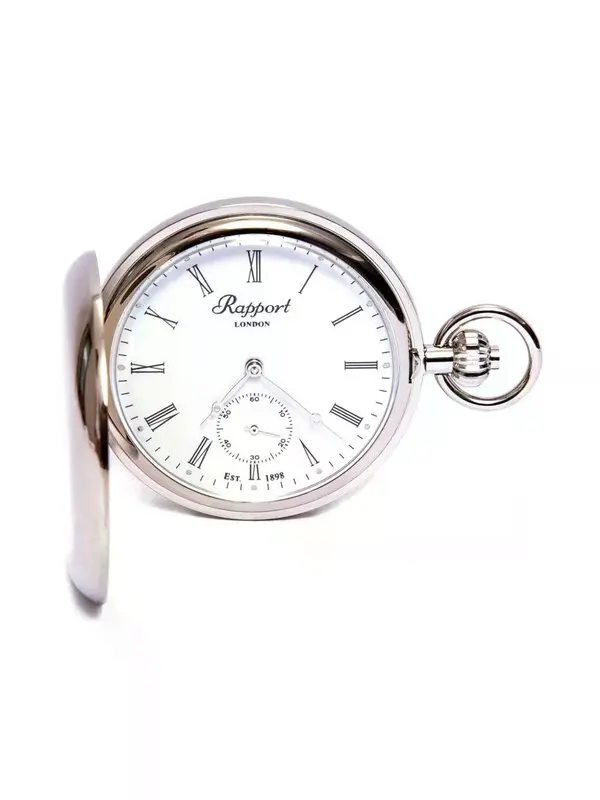 RAPPORT LONDON Double-hunter Pocket Watch - Silver