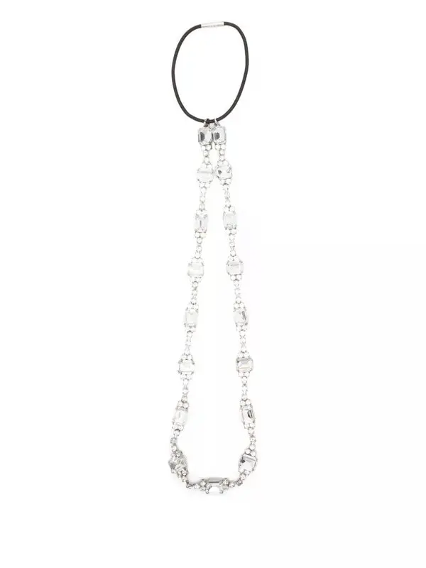 Dolce & Gabbana Crystal Embellished Hair Accessory - Silver