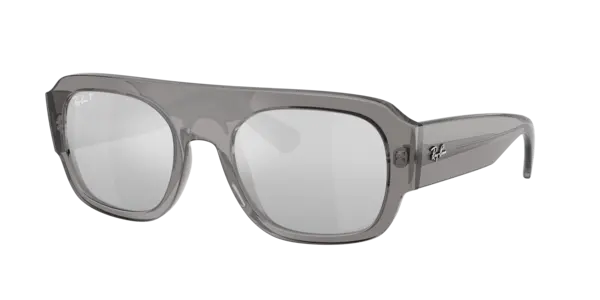 Ray-ban Sunglass - Grey Mirror Gradient Silver Polarized