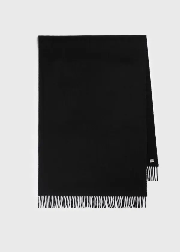 TOTEME Cashmere Scarf - Black