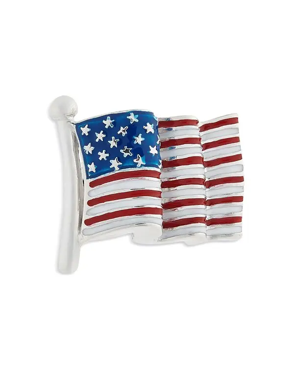 JAN LESLIE American Flag Lapel Pin - Multi