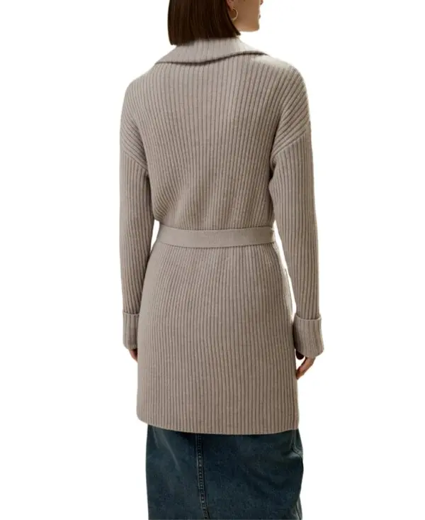 Lilysilk Merino Wool Shawl Collar Cardigan