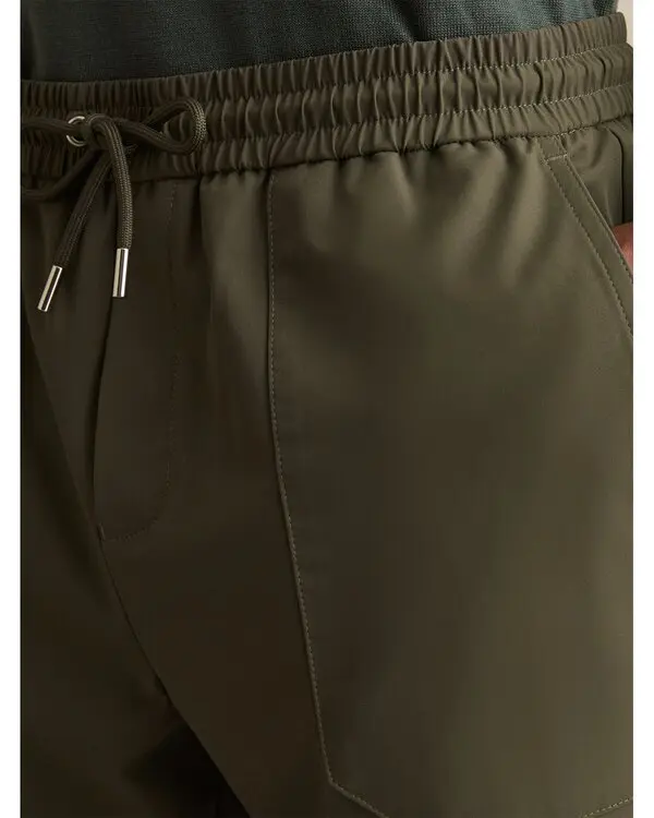 REISS Climb Drawstring Pants - Green