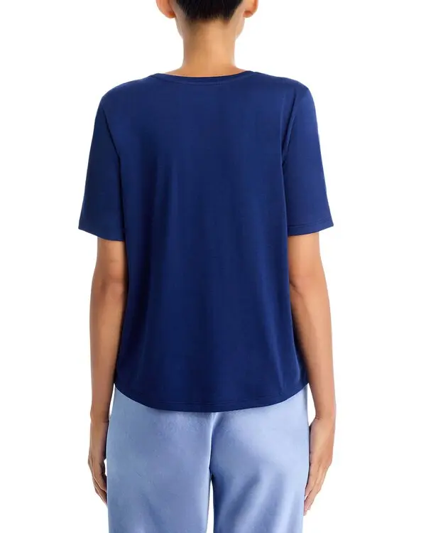 Eileen Fisher Jersey Knit Tee - Deep Dive