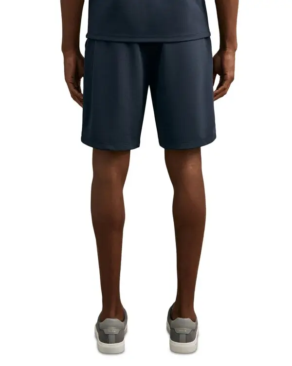 REISS Angus Textured Drawstring Shorts