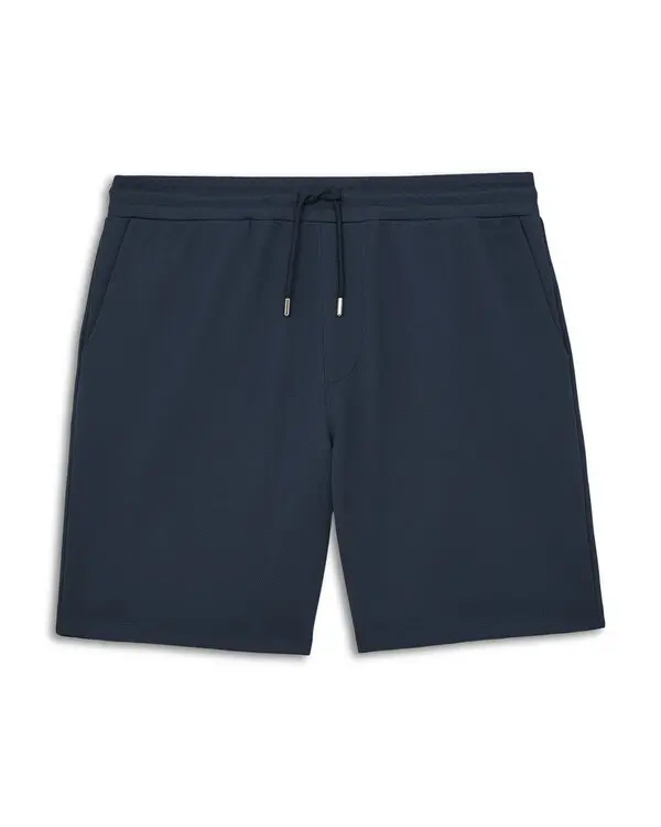 REISS Angus Textured Drawstring Shorts