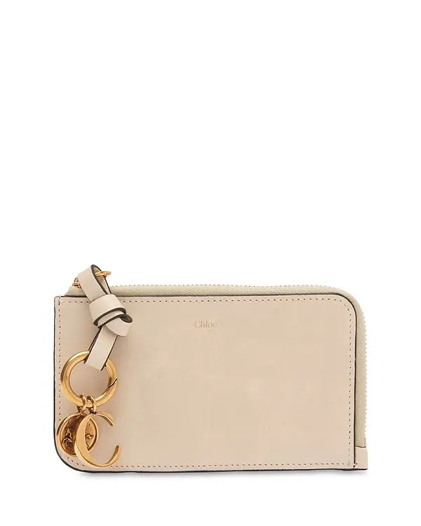 Chloé Alphabet Small Clutch Bag - Cloudy Cream