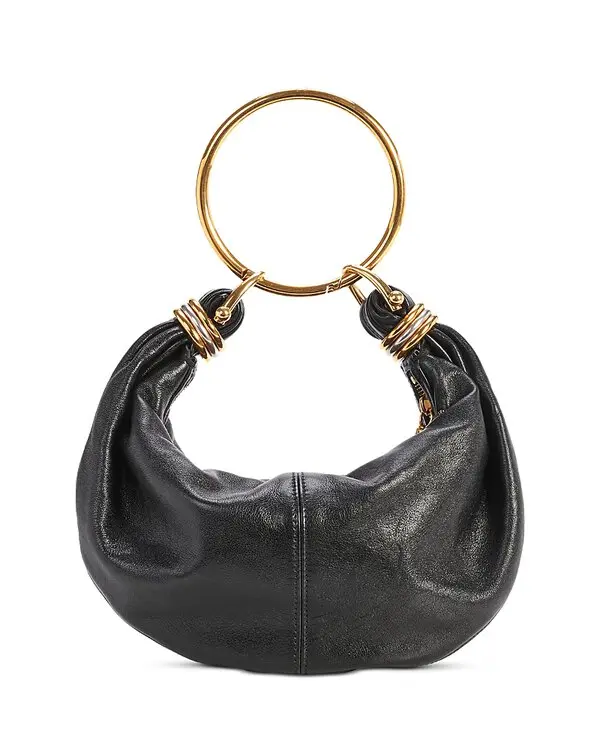 Chloé Mini Leather Hobo Bag