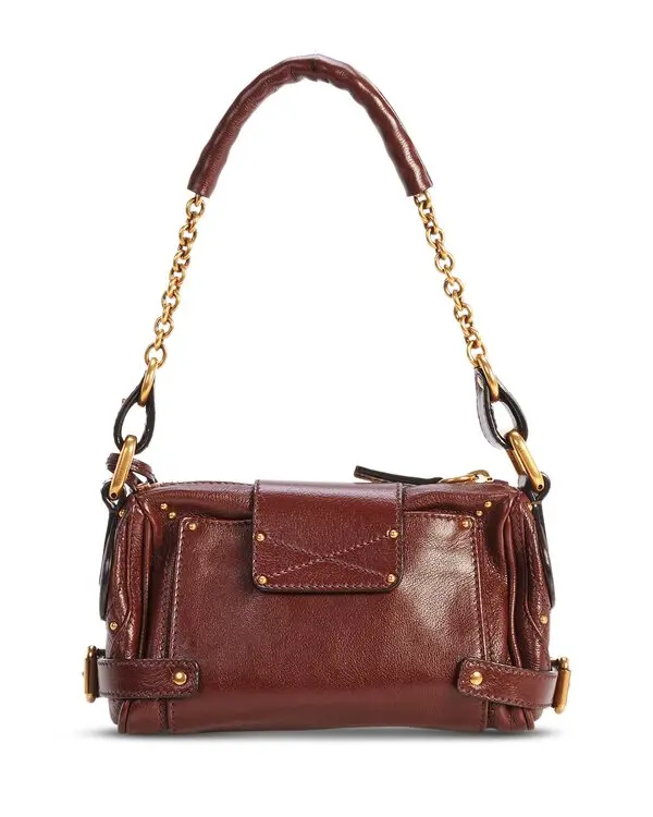 Chloé Paddington Small Chain Shoulder Bag - Crafty Brown