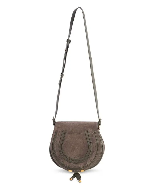 Chloé Marcie Suede Saddle Bag