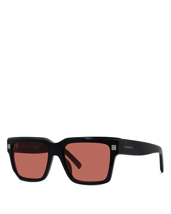 Givenchy Gv Day Square Sunglasses - Black/solid Red