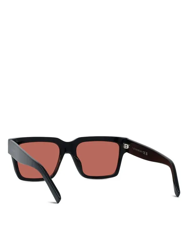 Givenchy Gv Day Square Sunglasses - Black/solid Red