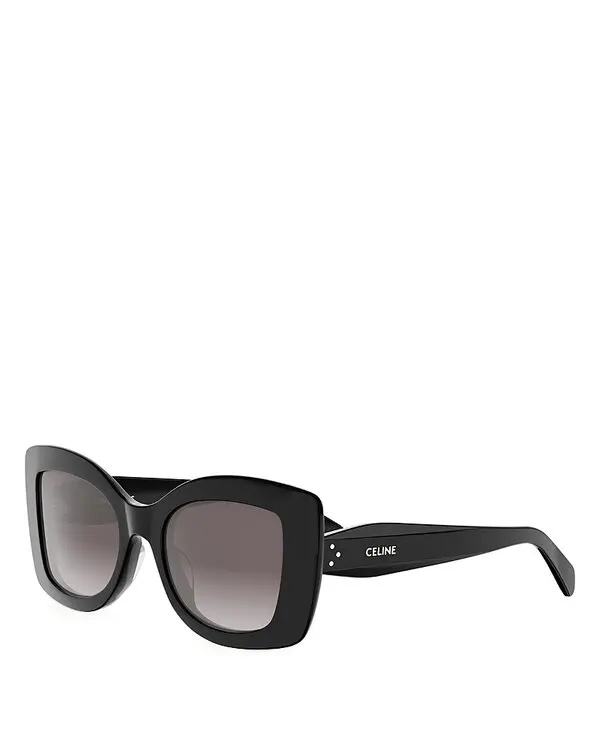 Celine Geometric Sunglasses 52mm - Black/roviex