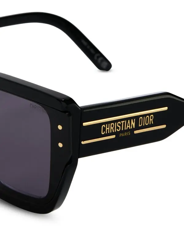 Dior Signature S14i Square Sunglasses - Tranparent Pink/gradient