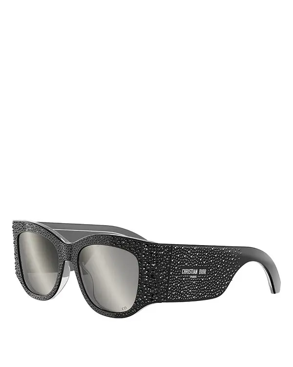 Dior Nuit S1f 55 Mm Square Sunglasses - Dhav/brng