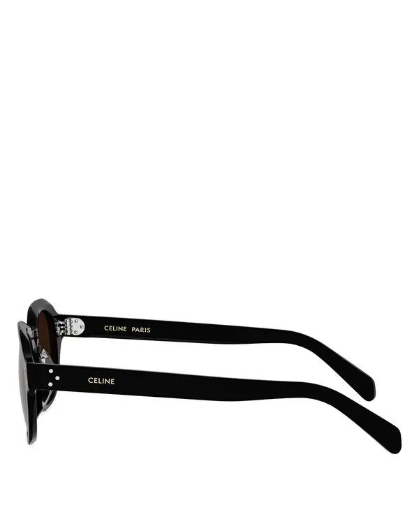 Celine 3 Dots Square Sunglasses, 48mm