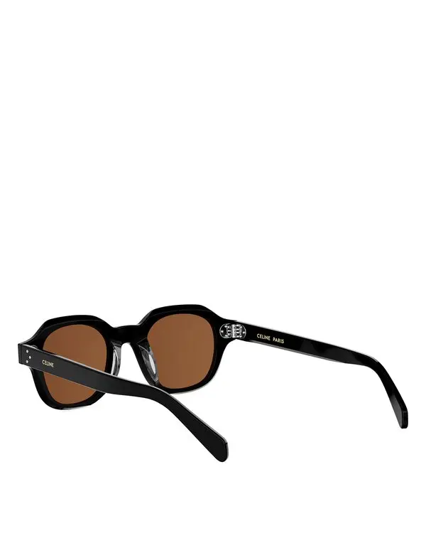 Celine 3 Dots Square Sunglasses, 48mm