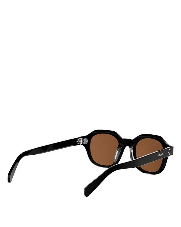 Celine 3 Dots Square Sunglasses, 48mm