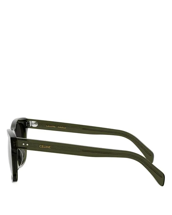 Celine Thin Square Sunglasses, 54mm
