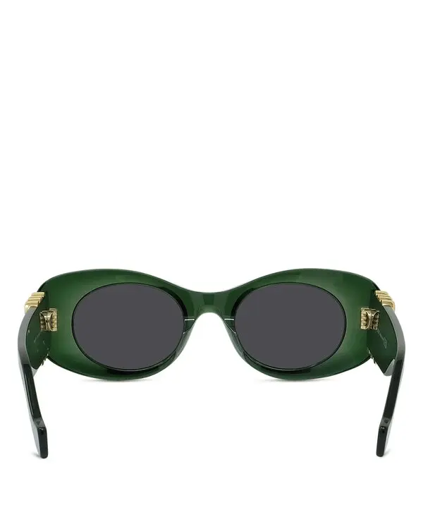 Loewe Anagram Oval 49mm Sunglasses