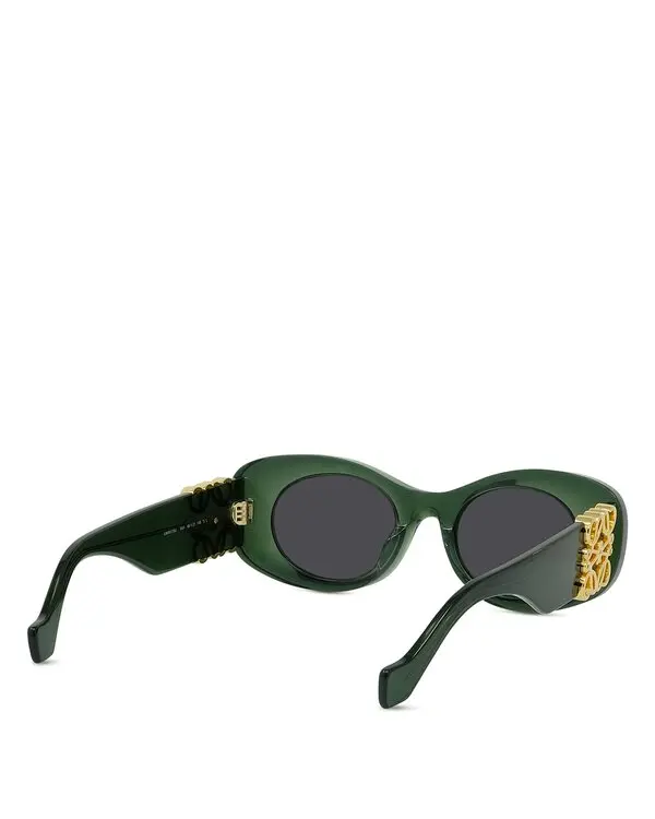 Loewe Anagram Oval 49mm Sunglasses
