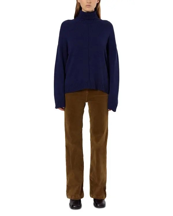 Gerard Darel Enid Turtleneck Sweater - Navy