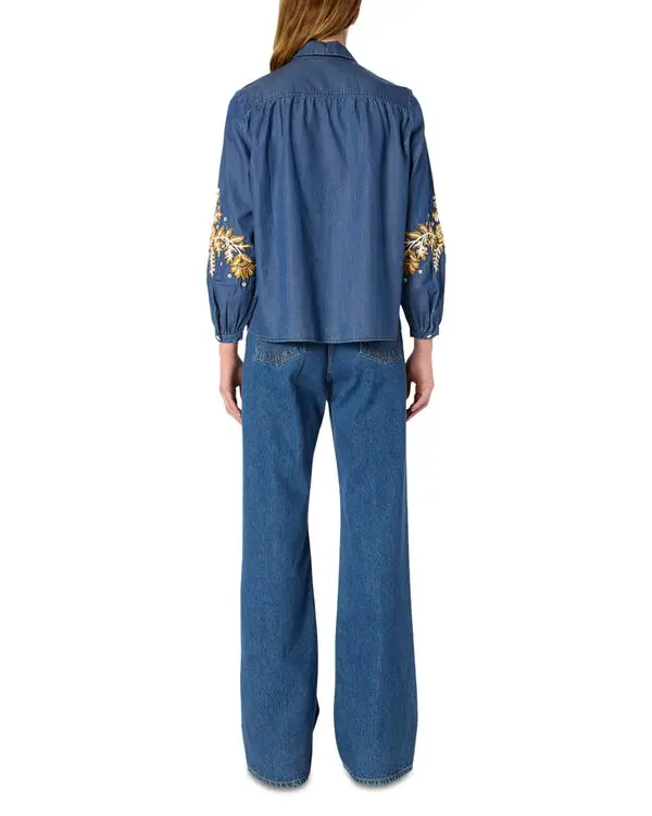 Gerard Darel Amelie Button-front Shirt