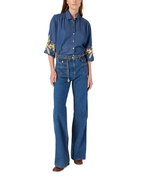 Gerard Darel Amelie Button-front Shirt
