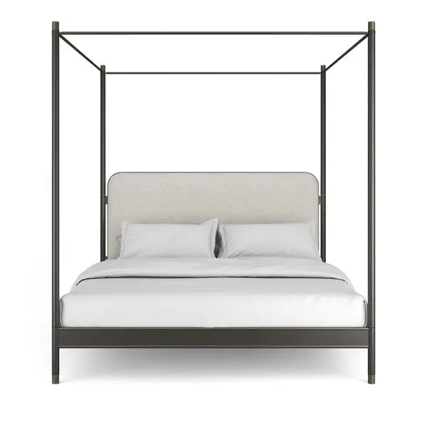 CARACOLE Campaign Bed With Canopy, King