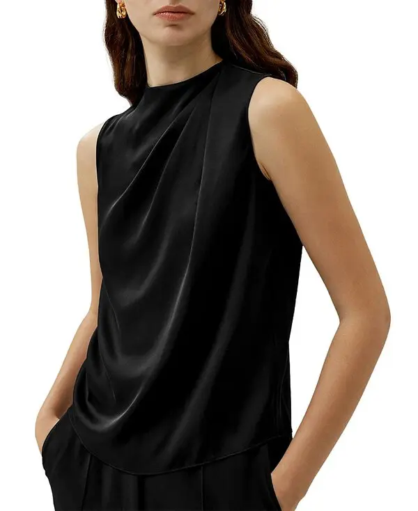 Lilysilk Sleeveless Minimalist Top