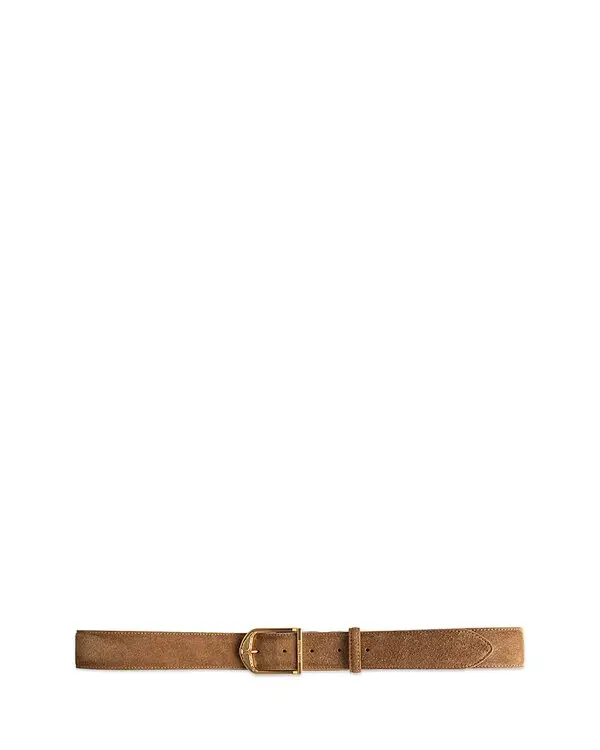 Zadig&Voltaire Rise Leather Belt - Cognac