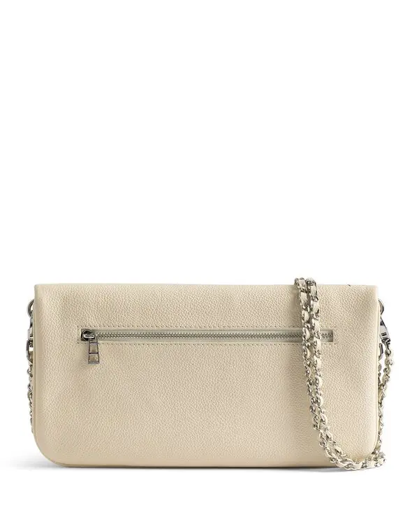 Zadig&Voltaire Rock Grained Leather Bloomy Bag - Flash