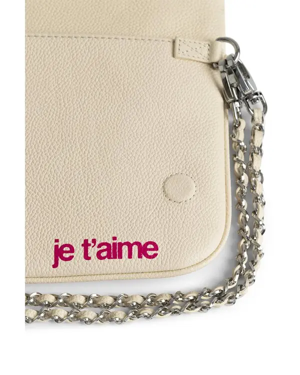 Zadig&Voltaire Rock Grained Leather Bloomy Bag - Flash