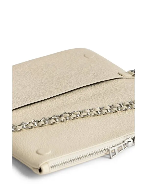 Zadig&Voltaire Rock Grained Leather Bloomy Bag - Flash
