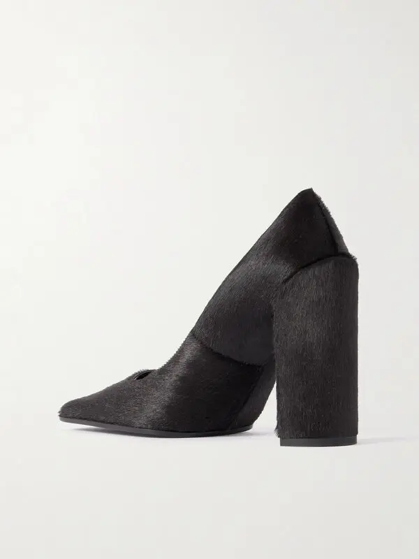 Alaïa 90 Calf Hair Pumps