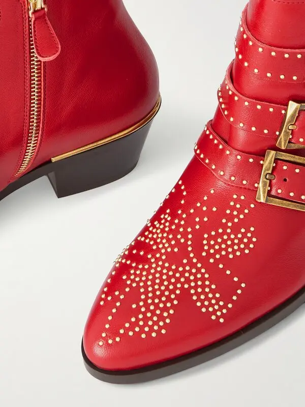 Chloé Susanna Studded Ankle Boots
