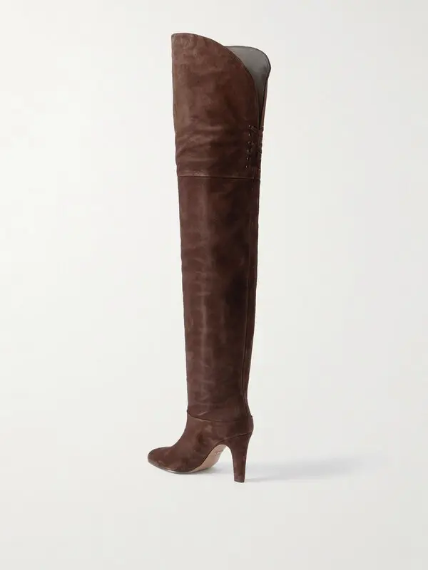 Chloé Eve Suede Over-the-knee Boots