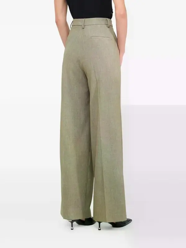 Liu Jo Pressed-pleat Wide Leg Trousers