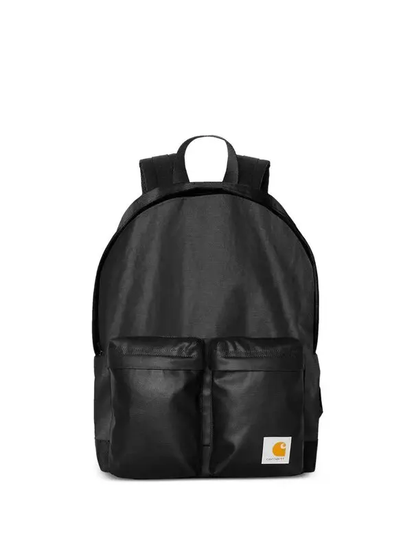 Carhartt Work In Progress Logo-patch Backpack - Black