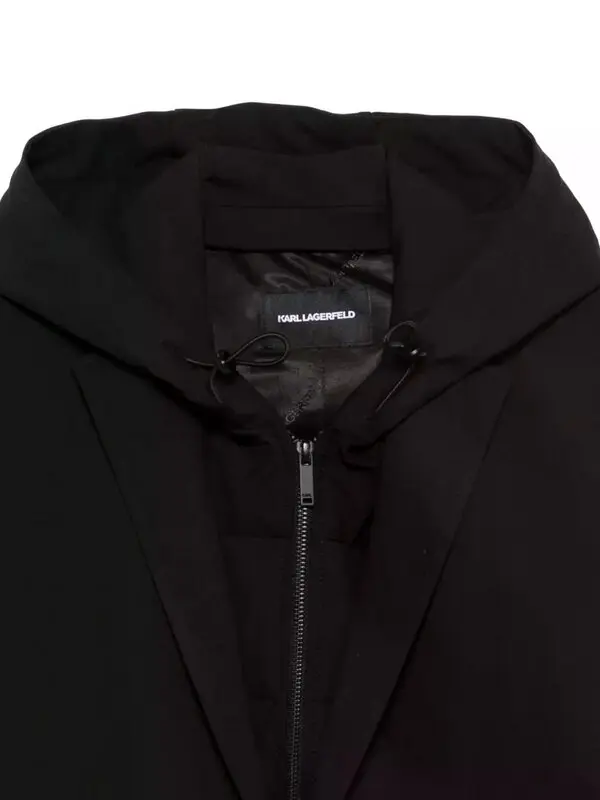 Karl Lagerfeld Hooded Blazer
