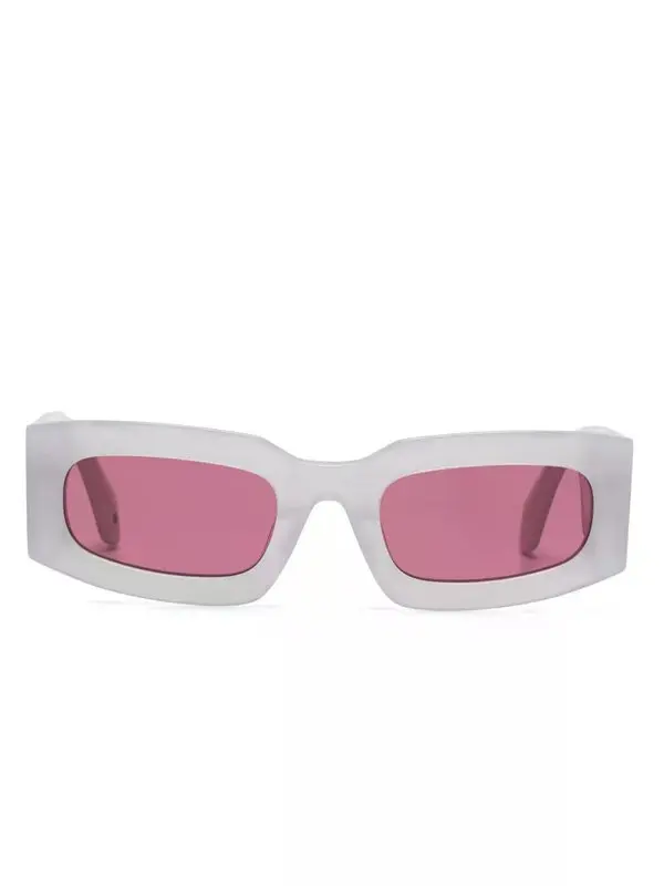 Off-White Cary Rectangle Sunglasses - Grey