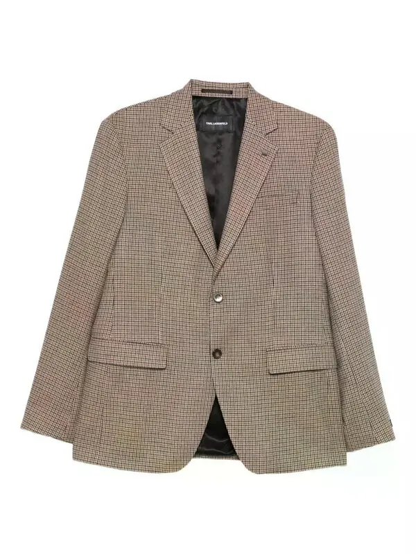 Karl Lagerfeld Checked Jacket