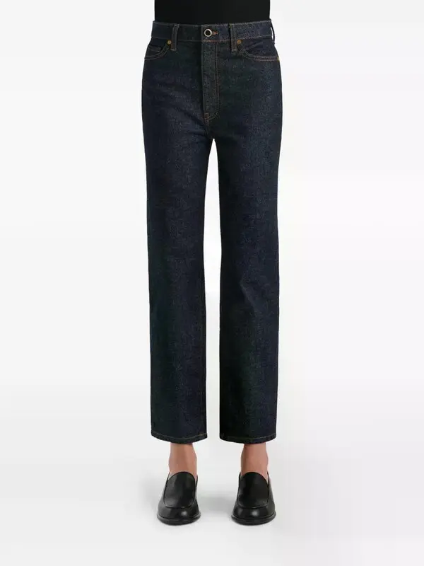 Khaite Abigail Straight Leg Jeans