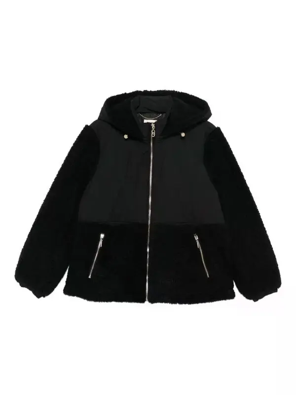 Liu Jo Hooded Teddy-paneled Jacket