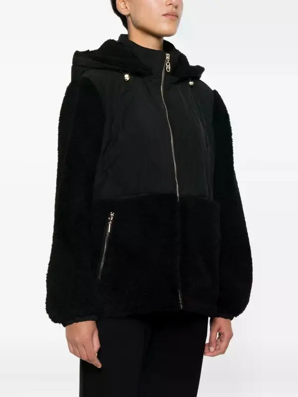 Liu Jo Hooded Teddy-paneled Jacket