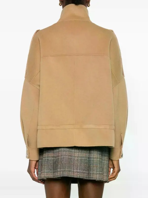 Pinko Drop-shoulder Jacket - Cam Cammello