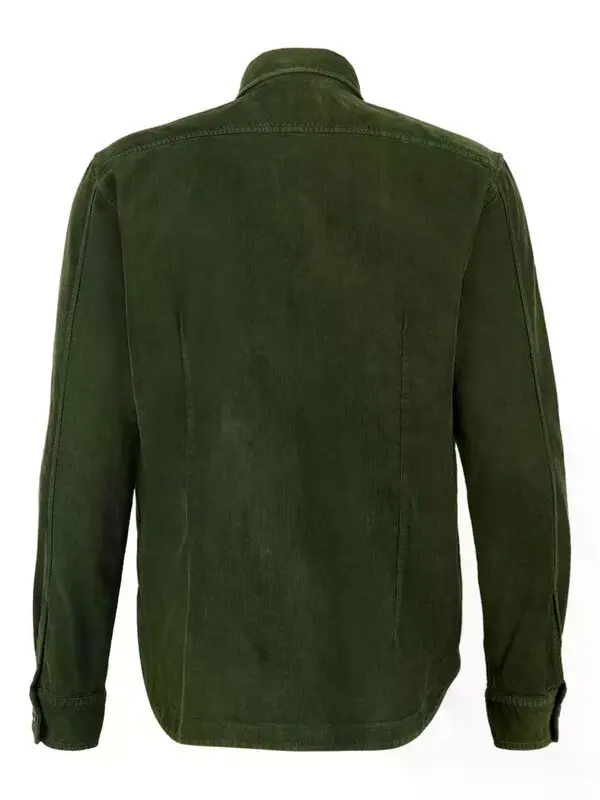 Boglioli Buttoned Corduroy Overshirt
