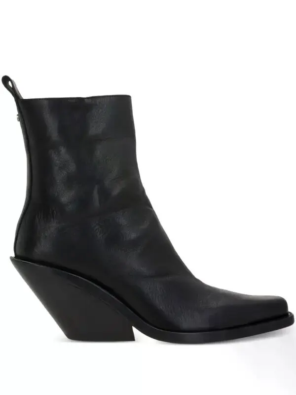ANN DEMEULEMEESTER 75mm Calf Leather Boots