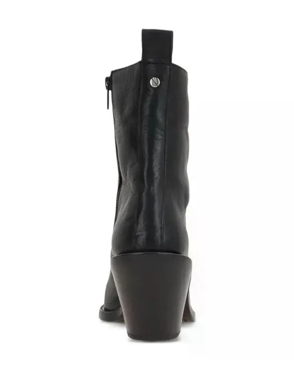 ANN DEMEULEMEESTER 75mm Calf Leather Boots